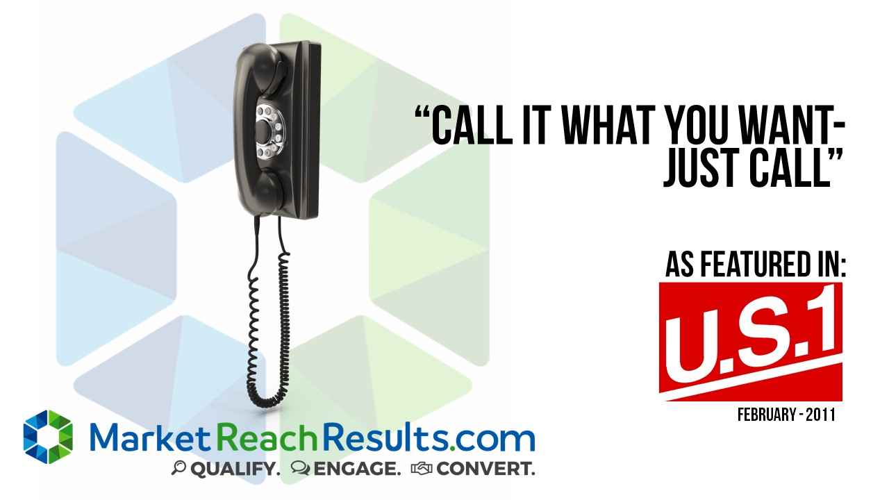U.S. 1 Newspaper: Call It What You Want — Just Call