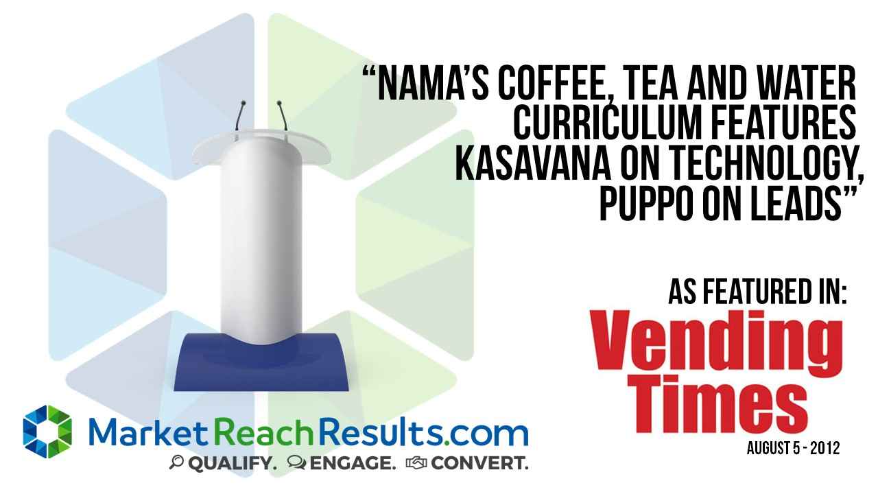 NAMA's Coffee, Tea And Water Curriculum: Puppo On Leads